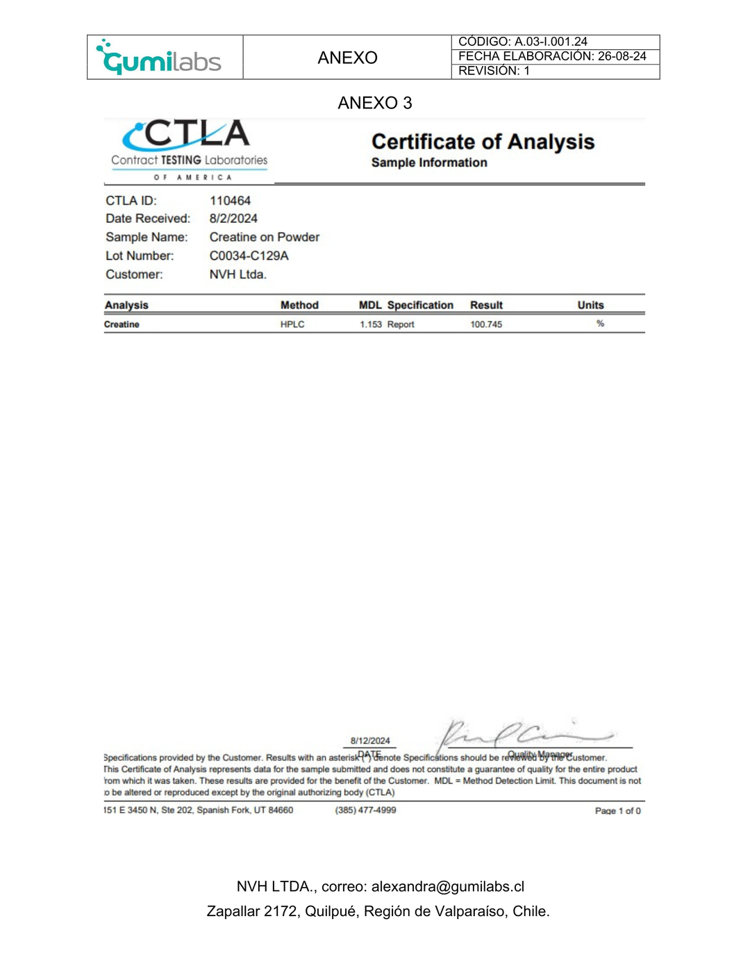 Creatine 100% Pure Monohydrate 1kg - Foodtech Foodtech | Paris.cl