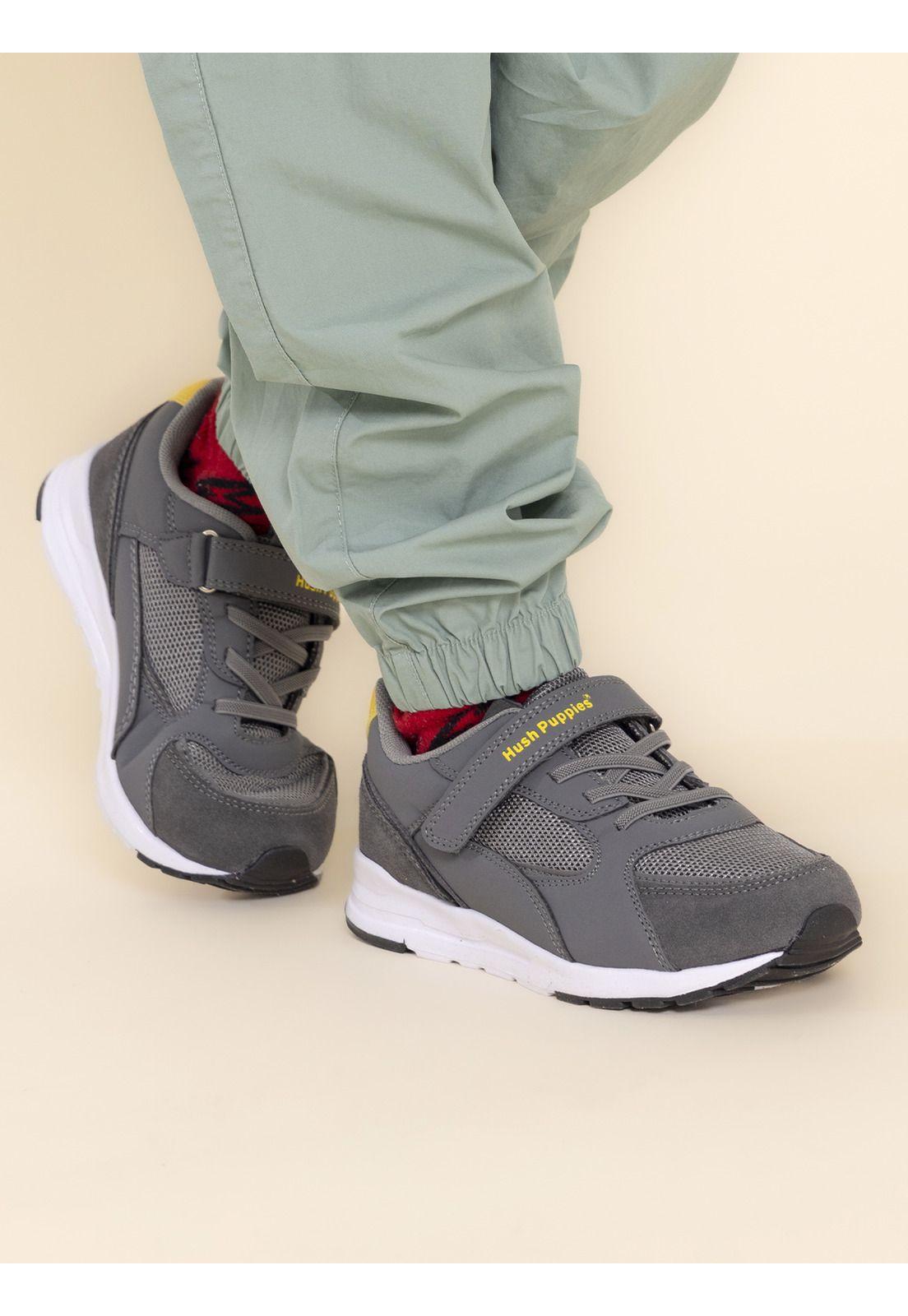 Zapatilla Gris Niño Kyoto-K (30-34) Hush Puppies | Paris.cl