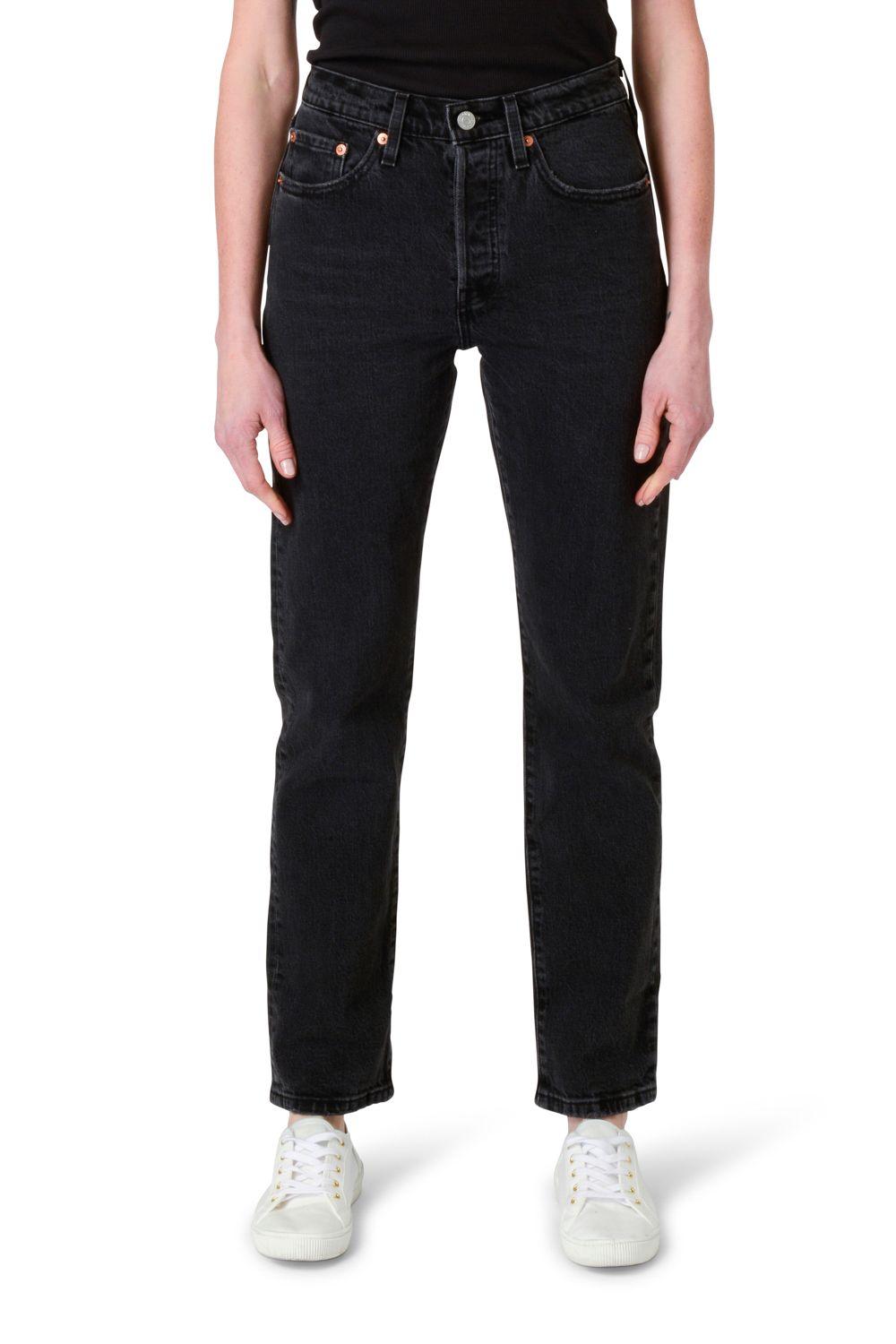 Jeans Mujer 501 Negro Levis 12501-0556 Levi's | Paris.cl