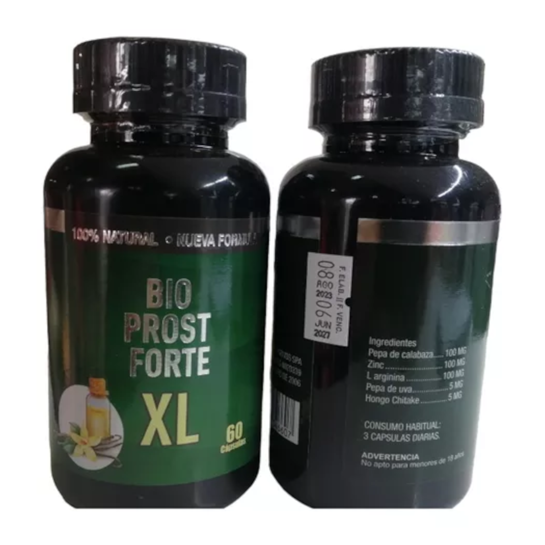 Bioprost Forte Xl 60 Capsulas Agranda Tu Pn Jeny Love | Paris.cl