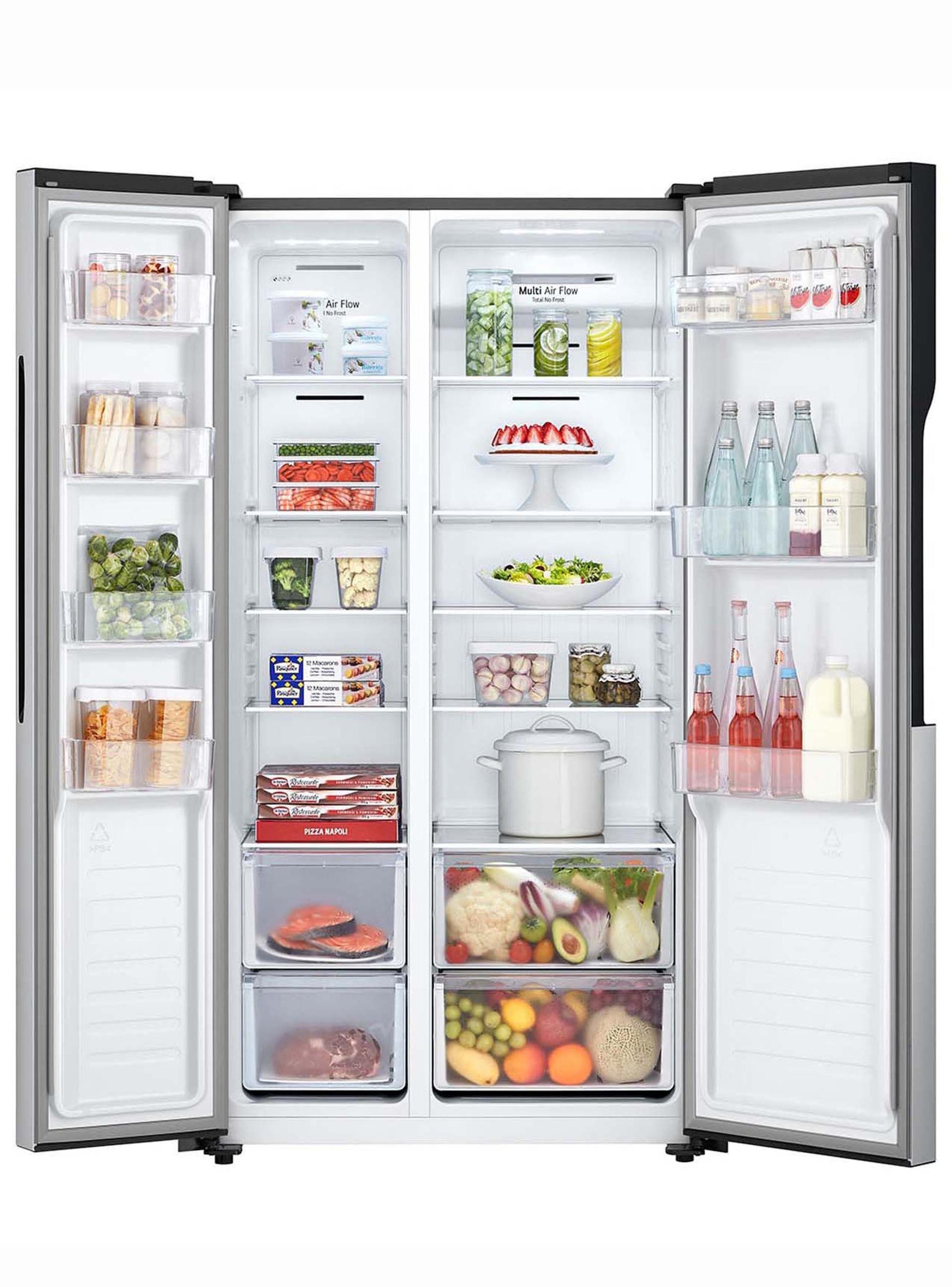 Refrigerador Side by Side LG 509 Litros con Motor Smart Inverter ...