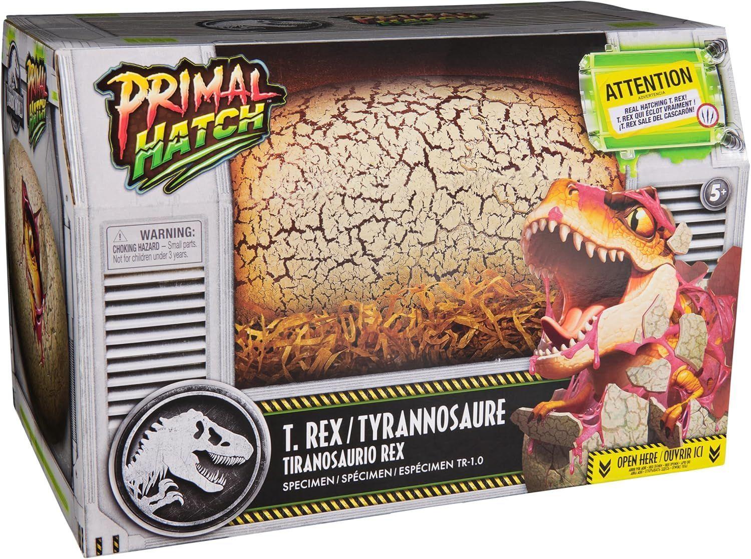 T.REX PRIMAL HATCH DINOSAURIO INTERACTIVO JURASSIC WORLD Spin Master ...