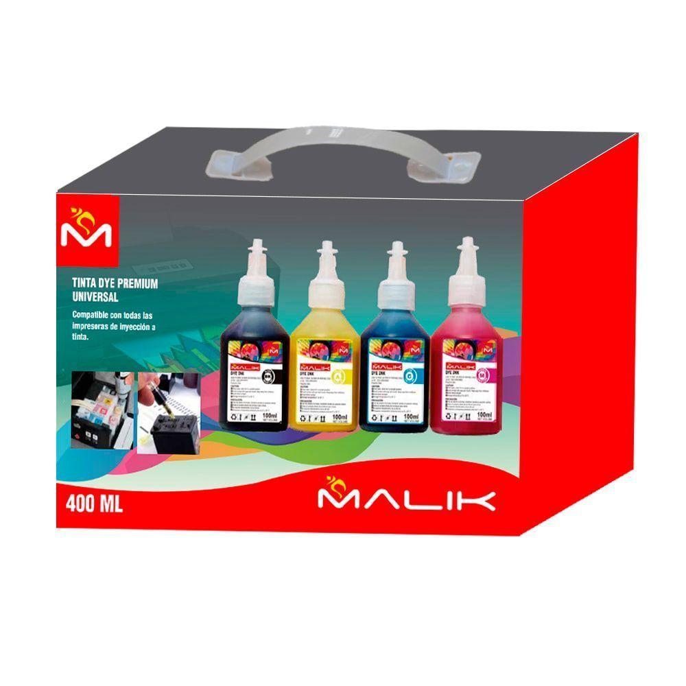 Pack 4 Tintas de 100 ml para Canon Pixma G3110 MALIK COMPUTACIÓN | Paris.cl