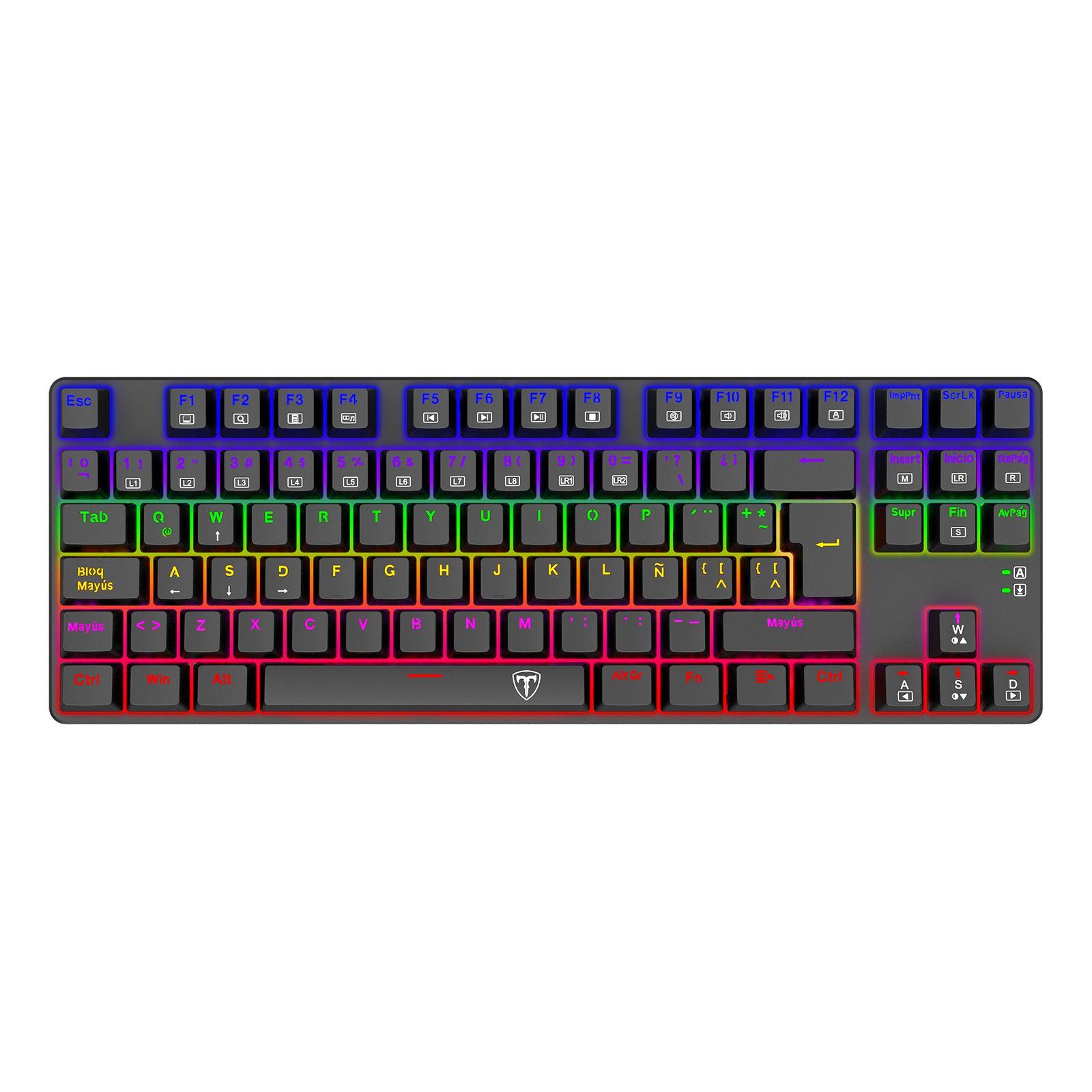 Kit Teclado y Mouse T-Dagger Advance Force Lite TGS005 Negro T-Dagger | Paris.cl