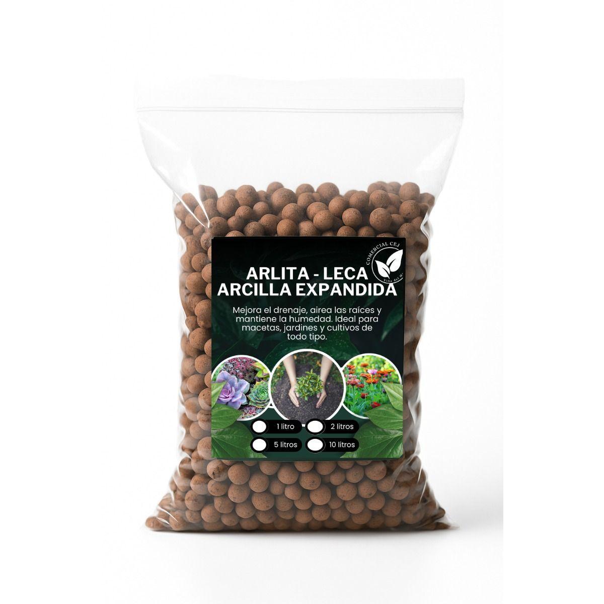 Leca Arlita O Arcilla Expandida 5 Litros Comercial Cej | Paris.cl