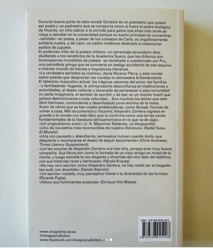 Poeta Chileno ANAGRAMA | Paris.cl
