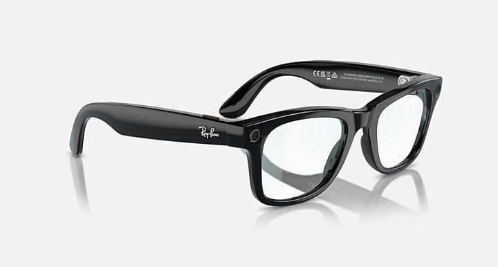 Lentes Rayban Meta Wayfarer RW4008 Shiny Black Clear Ray-Ban | Paris.cl