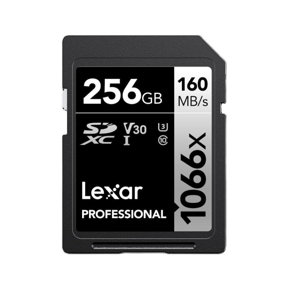Tarjeta de Memoria SD Lexar SILVER Series 1066x 256GB 160mb s U3 V30 4K ...