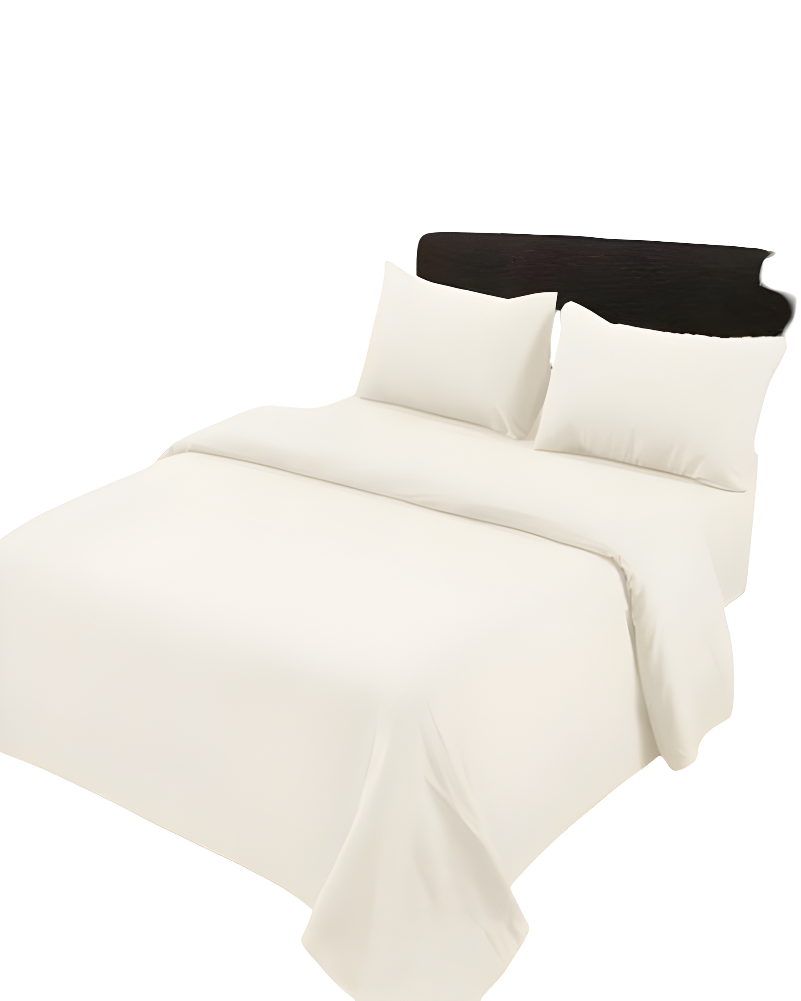 JUEGO DE SABANAS DE 500 HILOS SUPER-KING COLOR BEIGE CLARO Mei Li Hogar ...