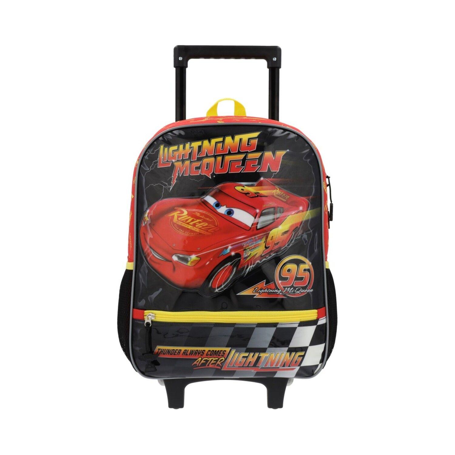 Set 3 en 1 Escolar Niño Rayo McQueen Cars Negro Disney Disney | Paris.cl