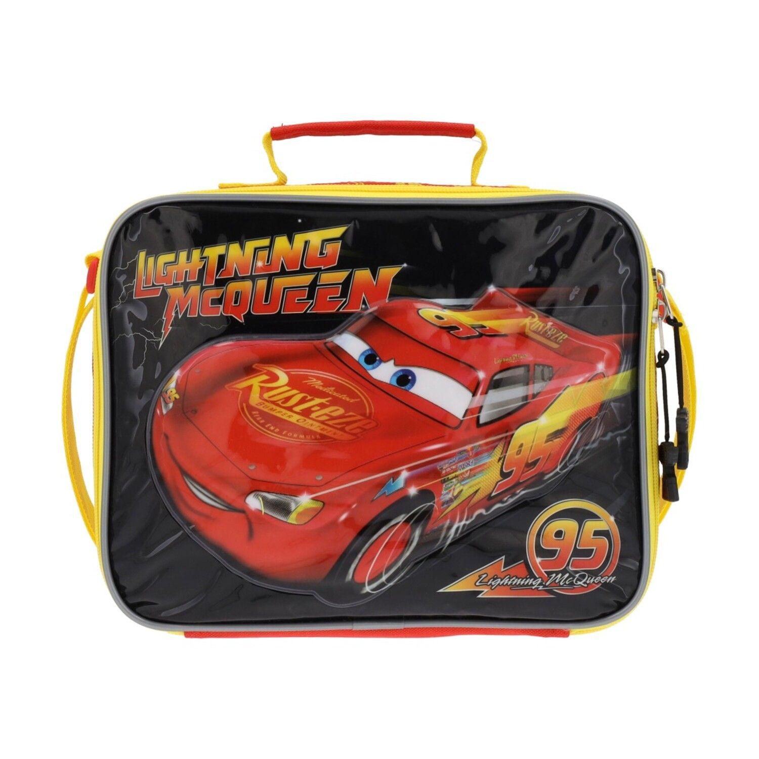 Set 3 en 1 Escolar Niño Rayo McQueen Cars Negro Disney Disney | Paris.cl