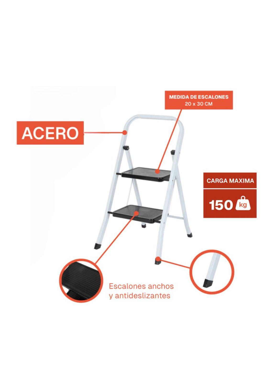 ESCALERA 2 PELDAÑOS ULTRA RESIST P/ANTIDES. Construplaza | Paris.cl