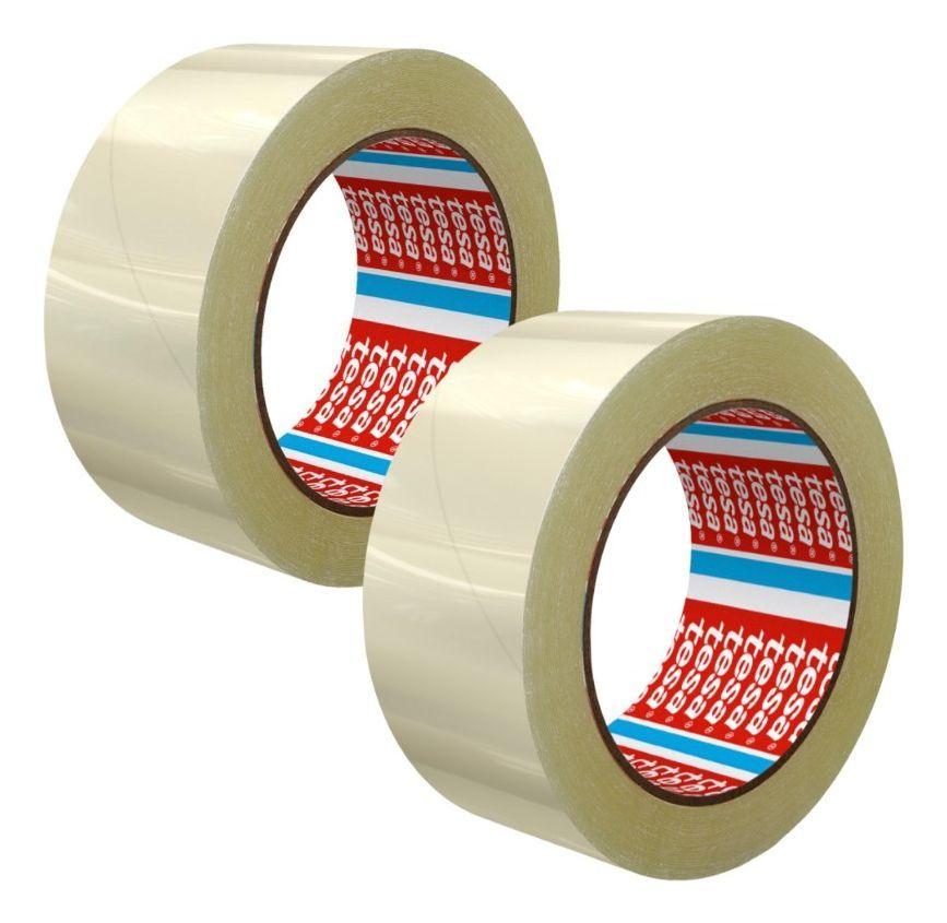 Pack 2 Cintas Embalar Uso General Transparente 48mm X 100m Tesa | Paris.cl