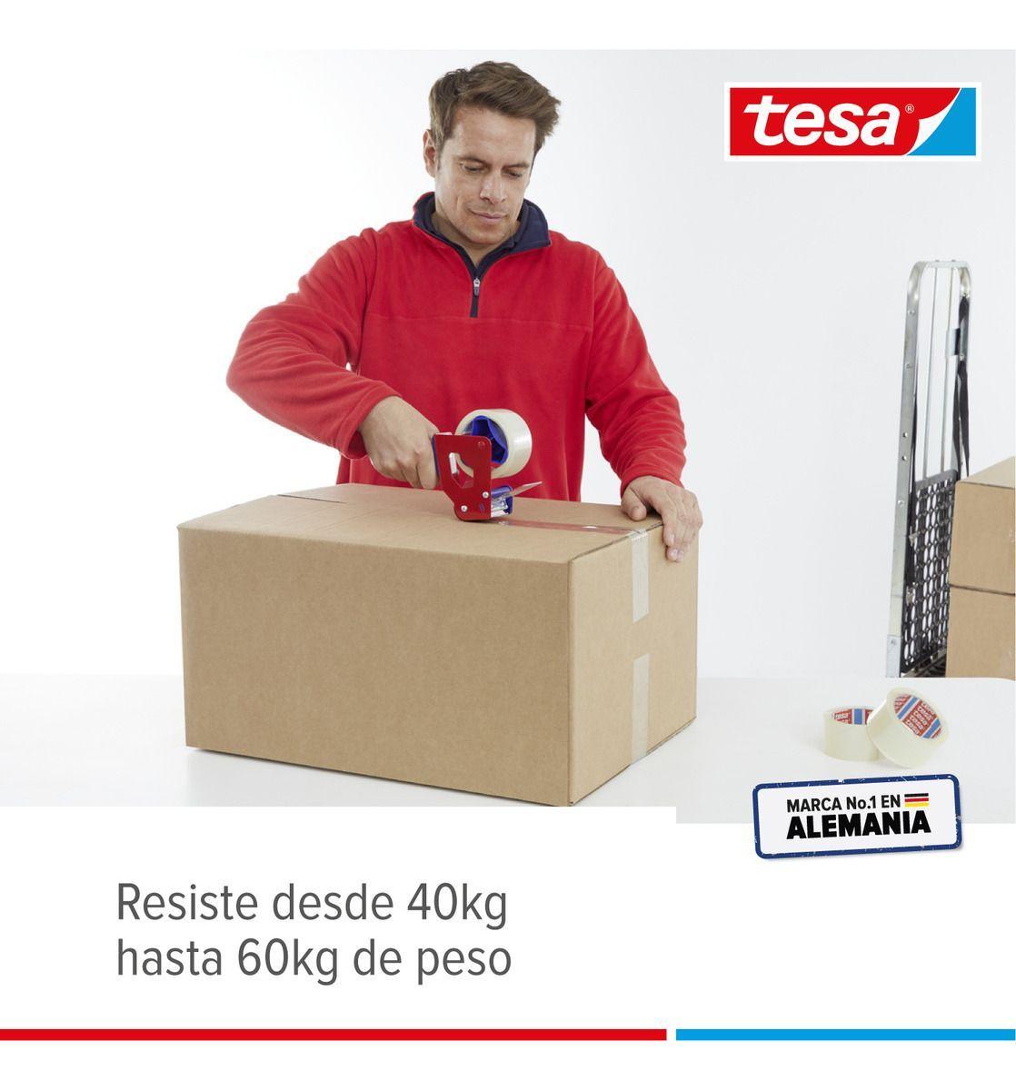 Pack 2 Cintas Embalar Uso General Transparente 48mm X 100m Tesa | Paris.cl