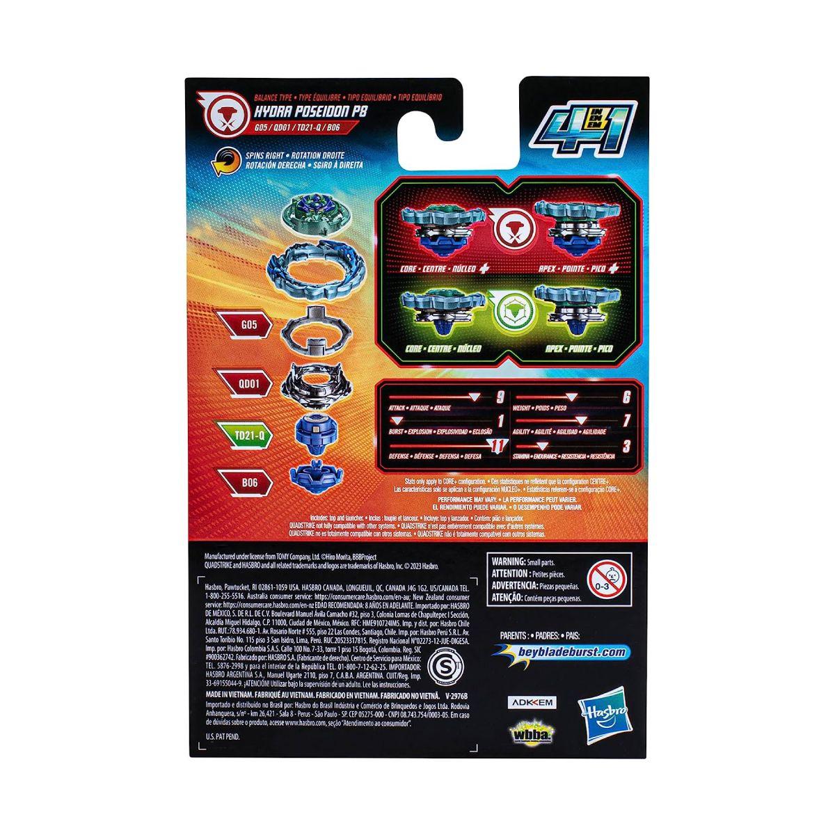 Beyblade Qs Starter Pack – Hydra Poseidon Beyblade | Paris.cl
