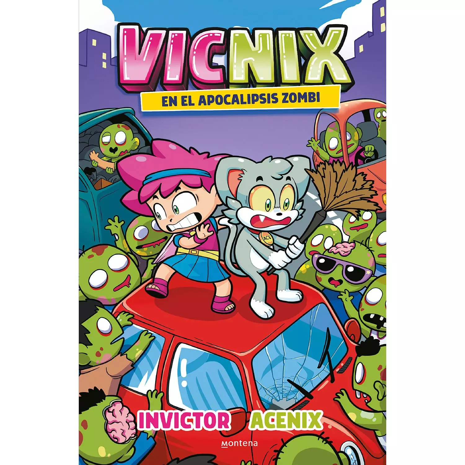 LIBRO Vicnix En El Apocalipsis Zombi (Invictor Y Acenix 5) Penguin ...