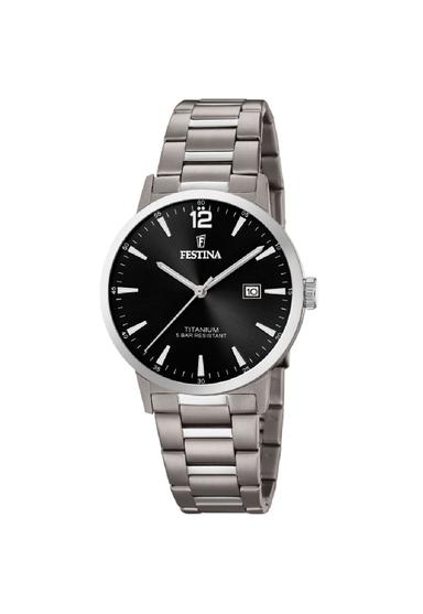 Reloj F20435/3 Festina Negro Hombre Calendario Titanium Festina | Paris.cl
