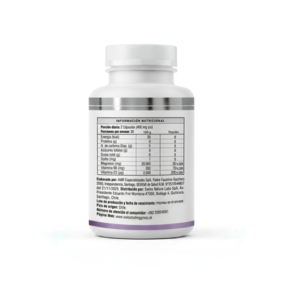Swiss Nature Labs Magnecalm Pro Magnesio Bisglicinato 60