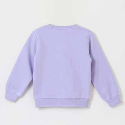 Polerón Cerrado Niña Personaje Lilo & Stitch Morado Disney