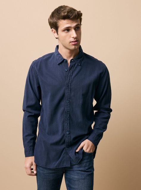 Camisa Lisa Twill color Alaniz | Paris.cl