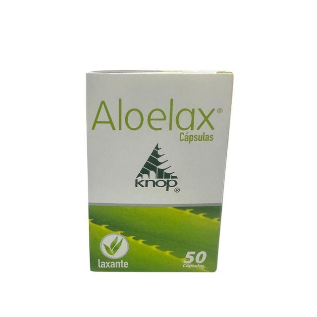 ALOELAX X 50 CAPSULAS ALOE VERA LAXANTE NATURAL Knop Laboratorios ...