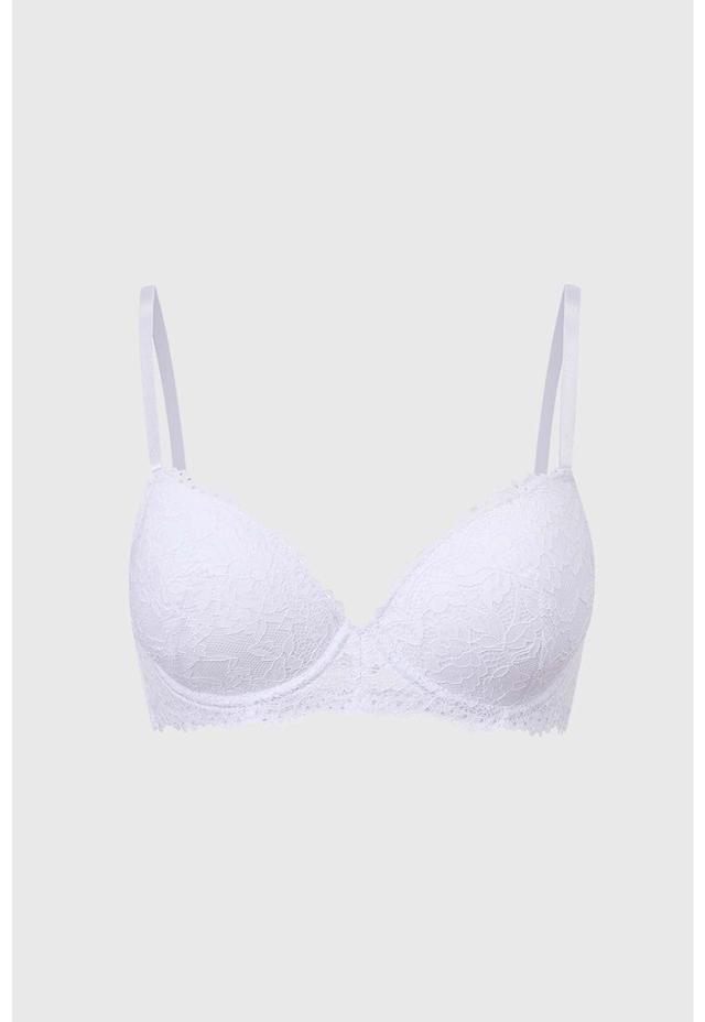 Sostén Mujer Copa Soft Encaje Blanco Fashion´s Park | Paris.cl