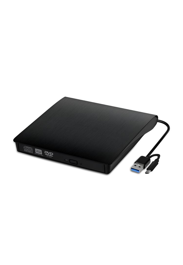 Grabador y Lector Externo de CD/DVD Dual USB / USB-C RD12X Utek | Paris.cl