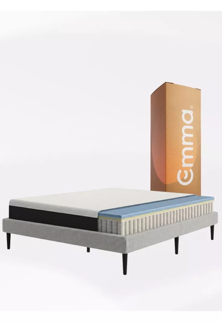 Cama Europea Thermosync 2 Plazas Emma | Paris.cl