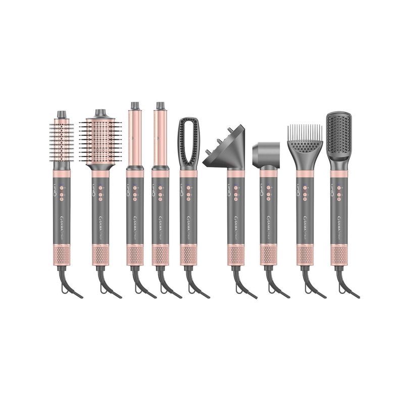 Cepillo Secador Gama Multistyler UniQ Styler Flow 9 en 1 Ultra Ion Gama ...