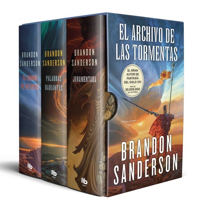 Estuche El Archivo de las Tormentas - Brandon Sanderson Librenta ...