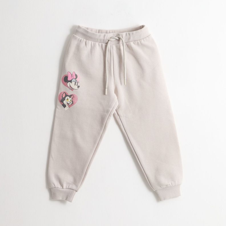 Pantalón de Buzo Niña Minnie & Cat Beige Disney Disney | Paris.cl