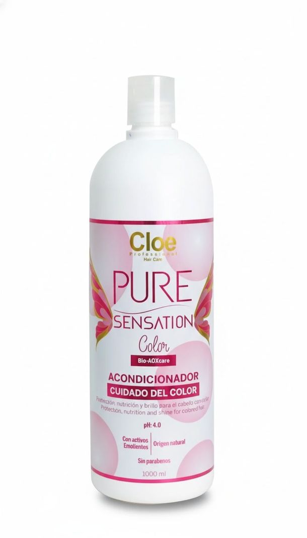 Acondicionador Pure Sensation Color Cloe 1000ML Cloe Professional ...